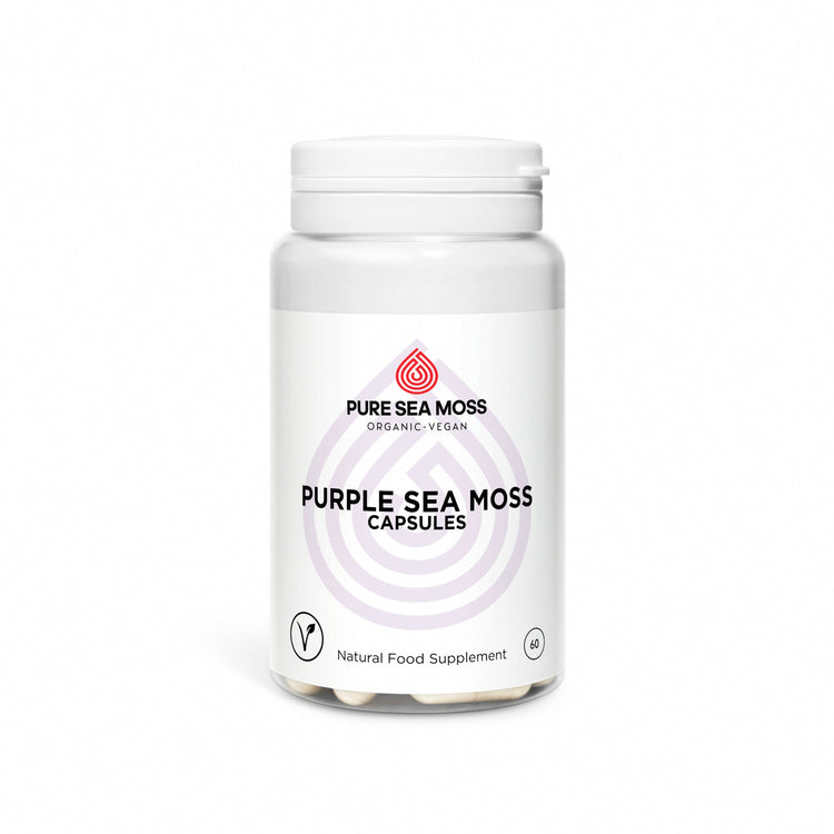 Pure Sea Moss UK #1 Wildcrafted Sea Moss – Organic Gels & Capsules